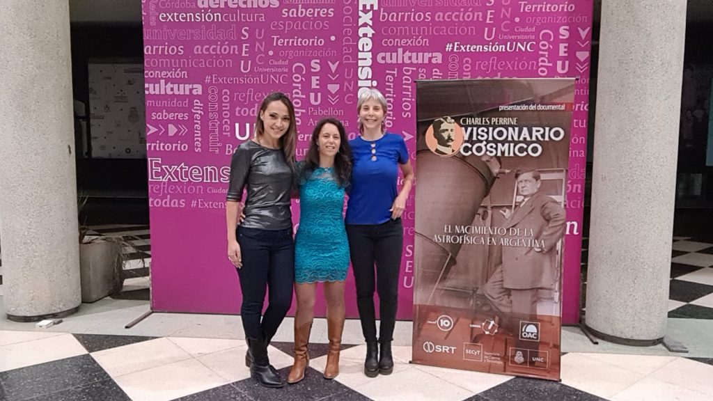 Estrenó el documental Visionario Cósmico – OAC